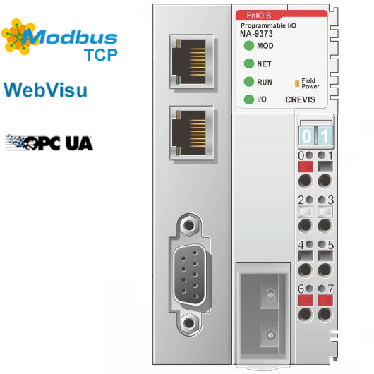 Купить NA-9373 ПЛК, Codesys, MODBUS TCP, OPC DA, WebVisu